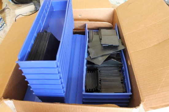 (20) Bin Trays w/ Dividers & (90) Bin Cups | Online Auctions | Proxibid