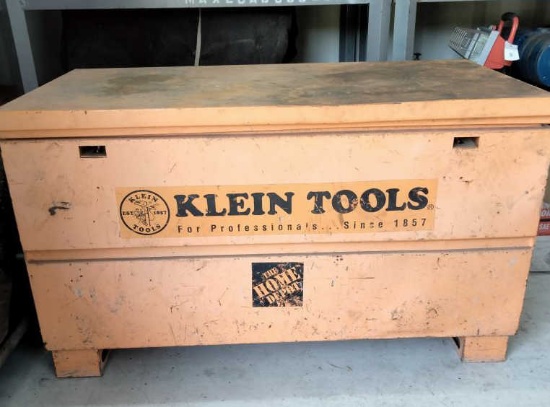 Klein Tools Large Metal Tool Box - Job Box | Online Auctions | Proxibid