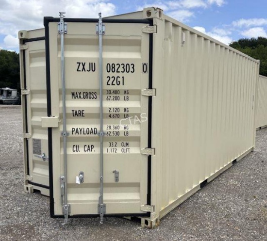 20' Conex Shipping Container - One Trip Unit | Online Auctions | Proxibid