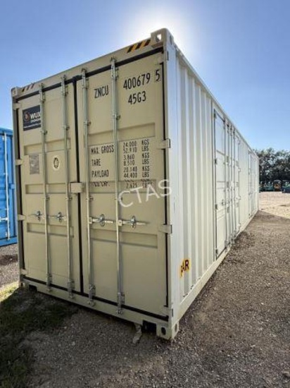 40' One Trip High Cube Conex/Shipping Container | Heavy Construction ...
