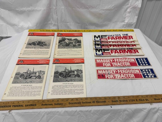 65 Massey-Ferguson 165-175-180 Product Information Manuals + 6 ...
