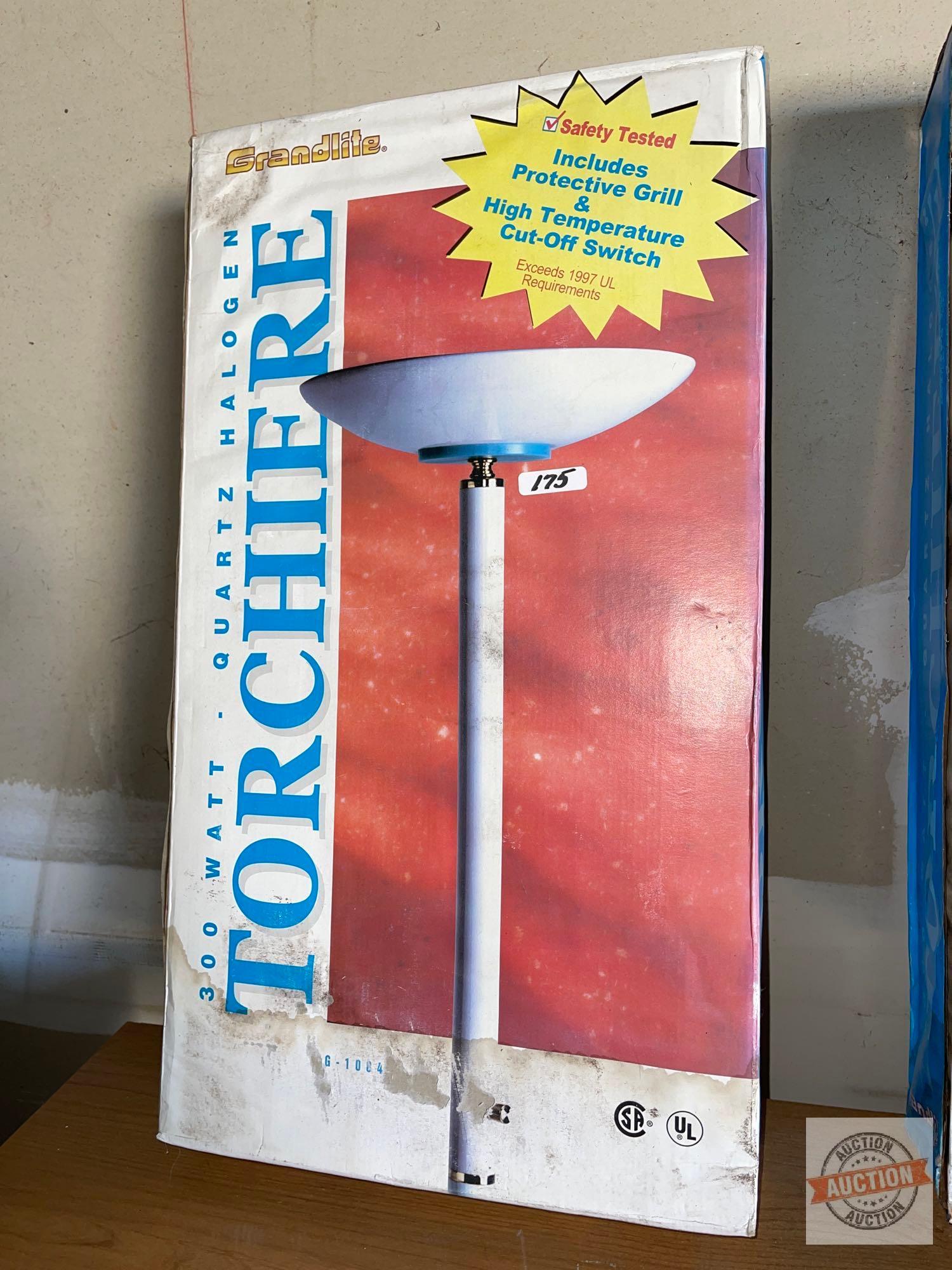300 Watt Torchiere Lamp Carson Carrington Ylen Antique Brass 300 Watt