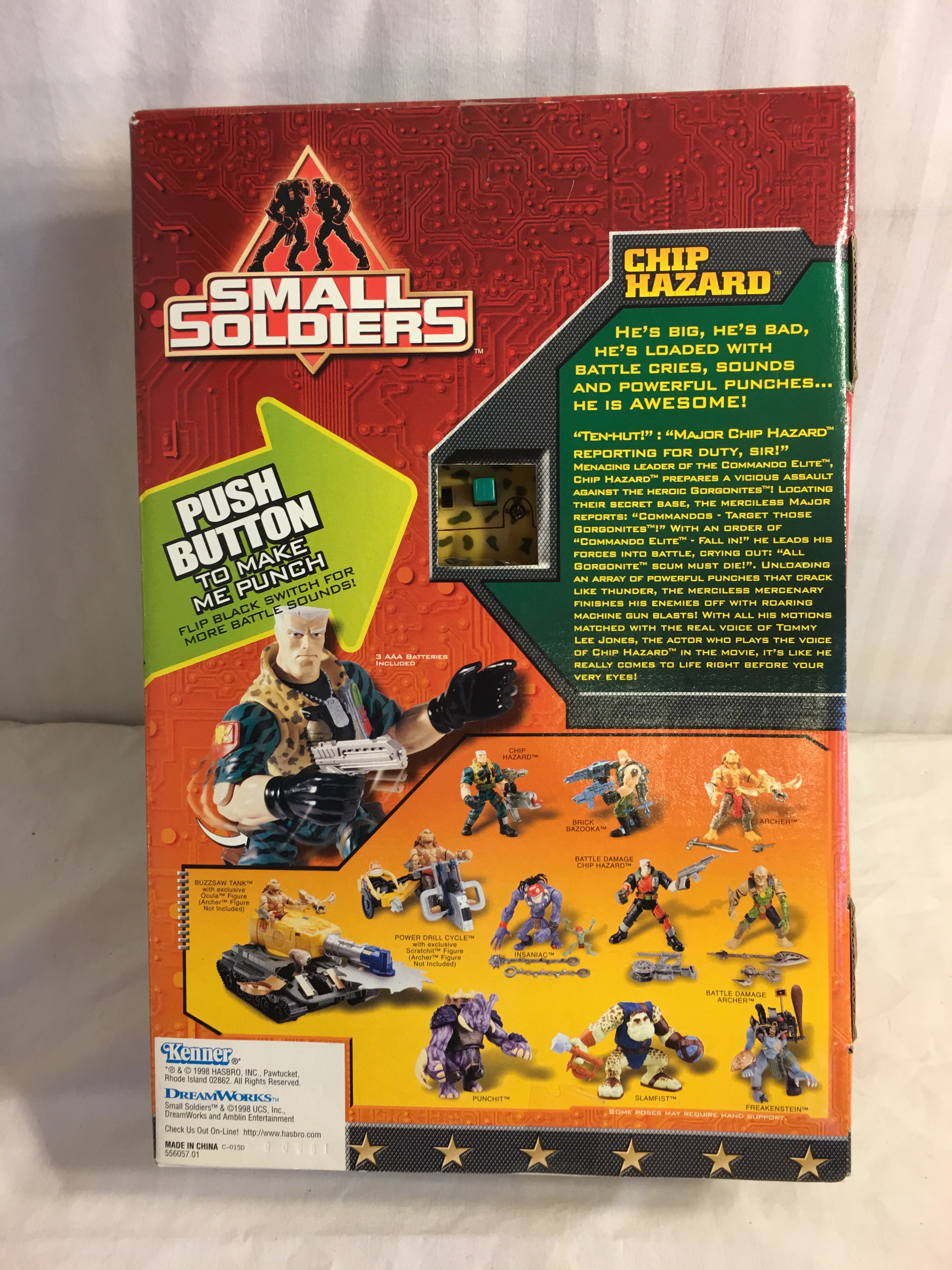 Small Soldiers Battle Damage Chip Hazard
