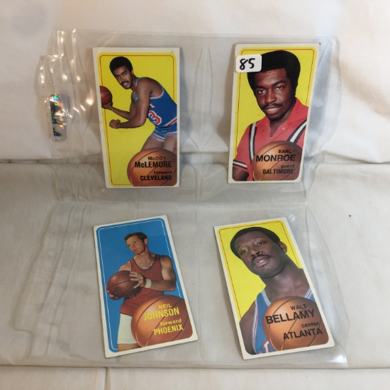 Lot of 4 Collector Vintage NBA Basketball Sports Trading Assorted Cards ...