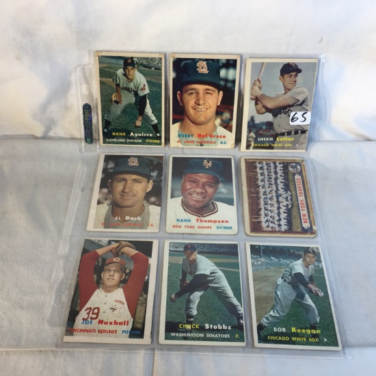 Lot of 9 Pcs Collector Vintage Assorted MLB Baseball Sport Trading ...