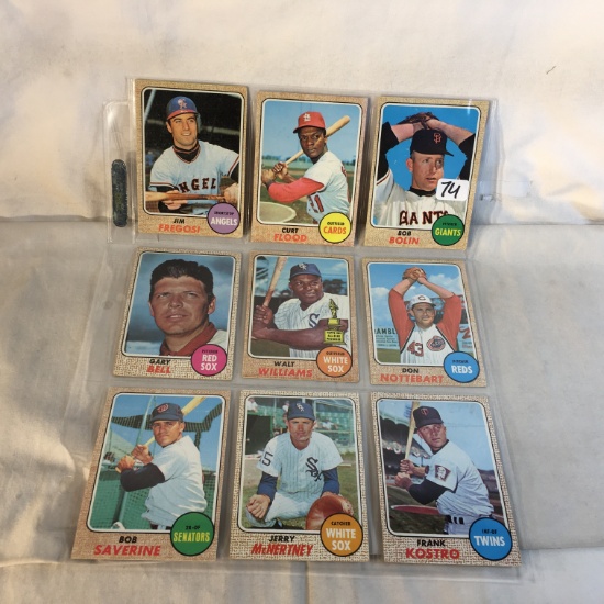 Lot of 9 Pcs Collector Vintage Assorted MLB Baseball Sport Trading ...