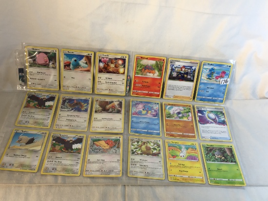 Lot Of 18 Pcs Collector Modern TCG Pokemon Trading Game Cards - See ...