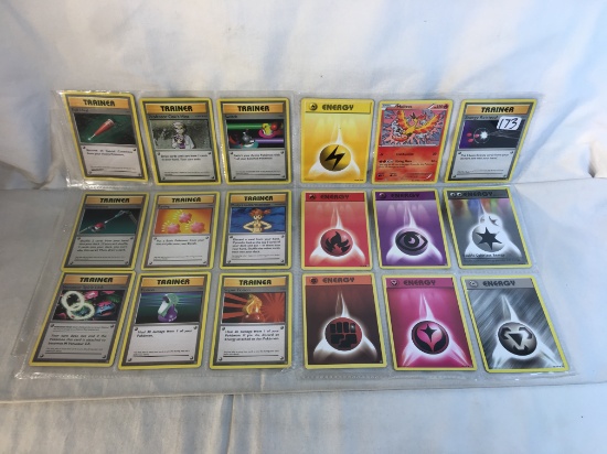 Lot of 18 Collector Modern Assorted Pokemon TCG Trading Cards - See ...