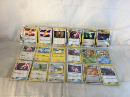 Lot of 18 Pcs Collector Modern Pokemon TCG Assorted Trading Game Cards ...