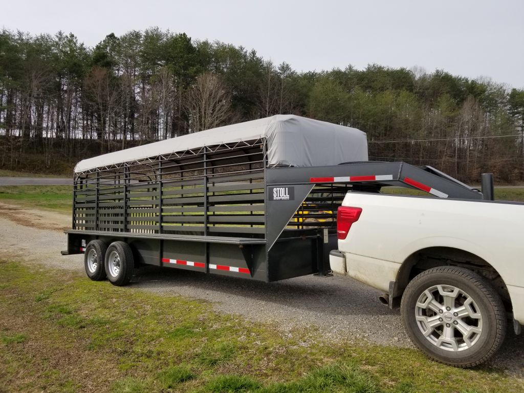 Stoll Stock Trailers 2022 Stoll Trailers Inc. STOT 7x24TA Livestock