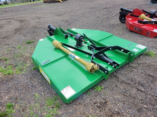 NEW CF POWERLINE 6' ROTARY CUTTER W/SHAFT, 40HP GEARBOX STUMP JUMPER ...