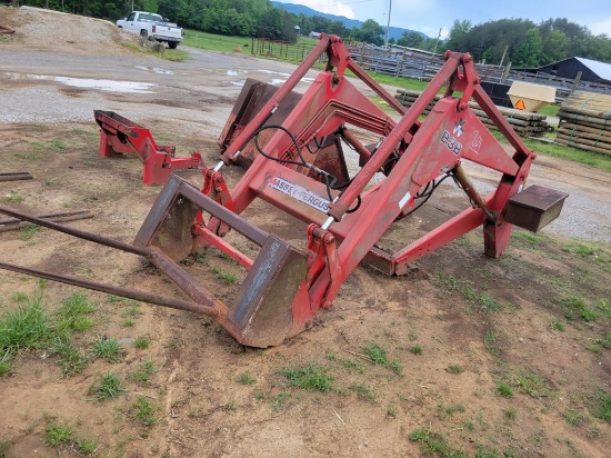 MASSEY 838 FRONTEND LOADER | Heavy Construction Equipment Construction ...