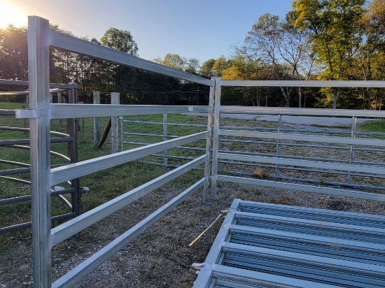 UNUSED 10' HEAVY DUTY CORRAL PANELS, 6' TALL (8) | Farm Equipment ...