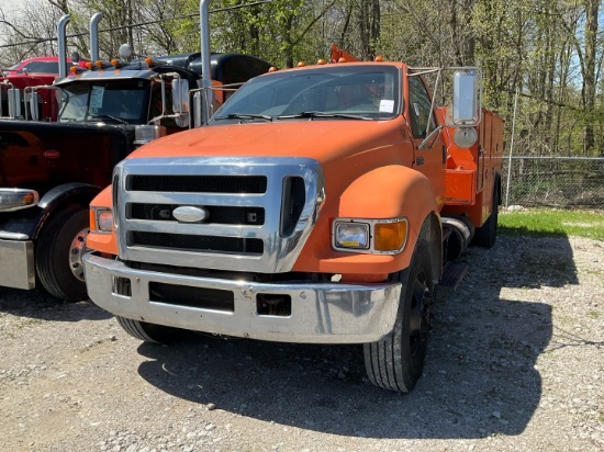 2007 FORD F750 Serial Number: 3FRNF75F17V509318 | Online Auctions ...