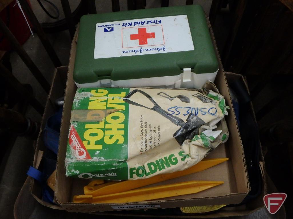 Johnson and Johnson first aid kit, folding | Proxibid