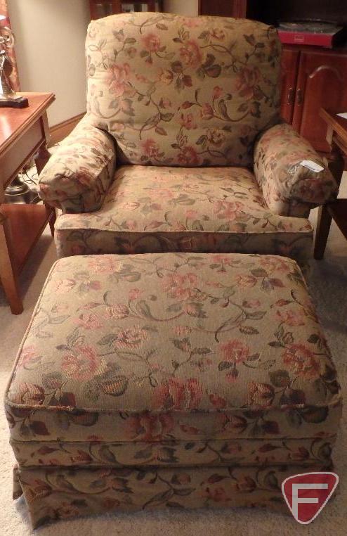 La Z Boy Clayton Marcus upholstered chair with Proxibid