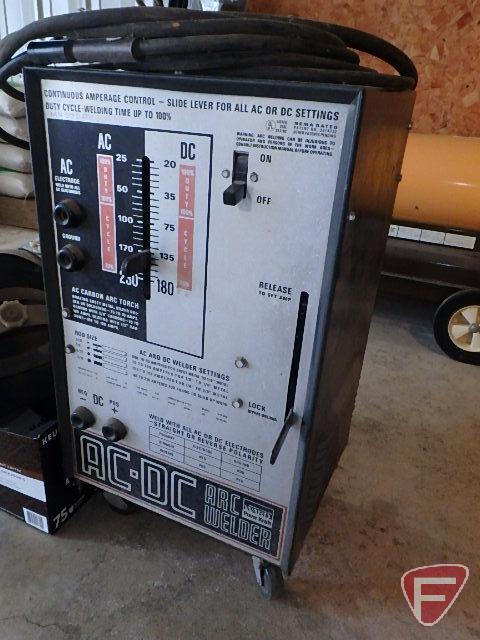 Montgomery Ward Powercraft AC/DC arc welder, | Proxibid Montgomery Ward Powercraft AC/DC arc welder, | Proxibid