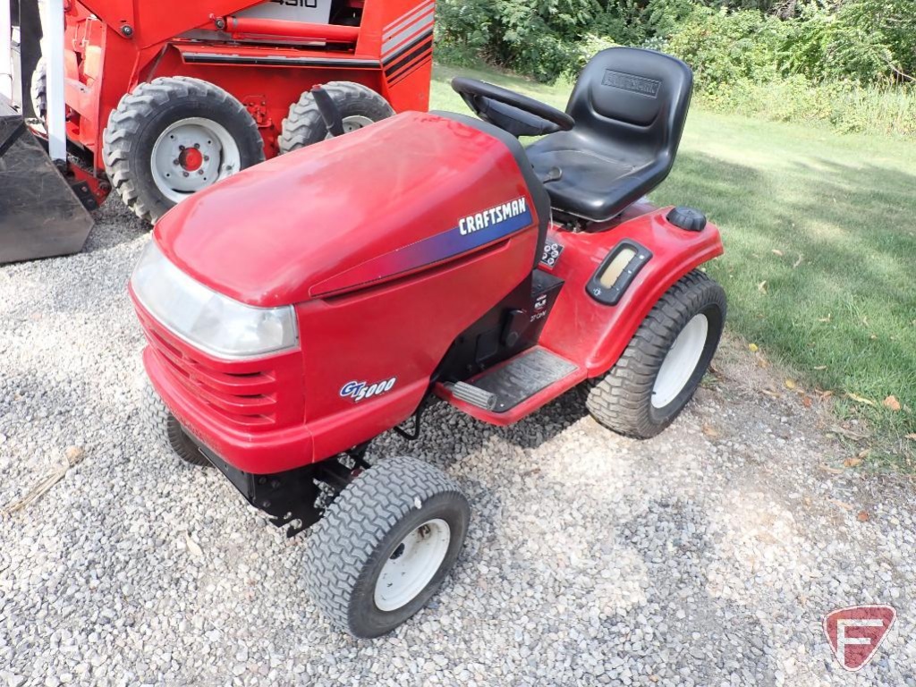 Craftsman Gt5000 Garden Tractor | Fasci Garden