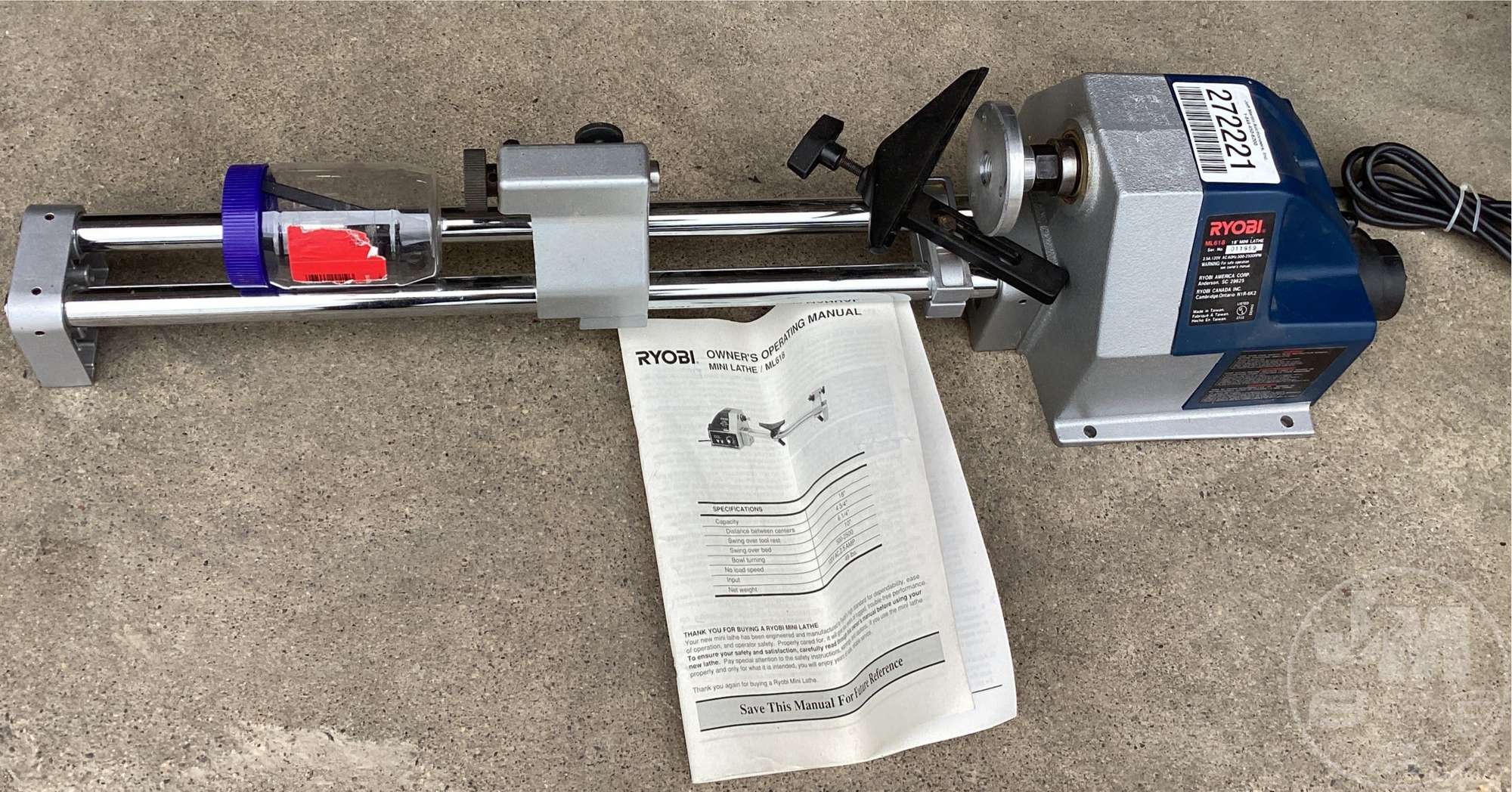 Ryobi wood lathe store