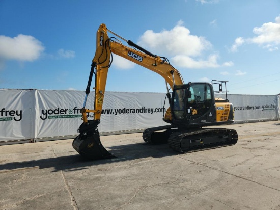 2017 JCB JS131LC Hydraulic Excavator c/w Cab, A/C, 27.5" TBG, Aux Hydraulic | Heavy Construction ...