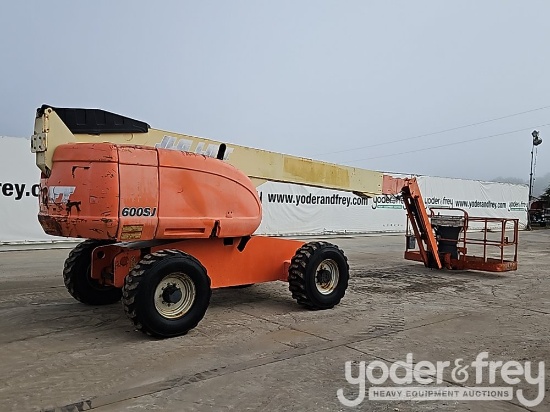JLG 600SJ | Heavy Construction Equipment Lifts Telescopic Boom Lifts ...