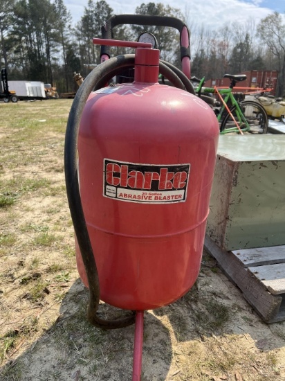 Clark Mobile Sandblaster and Power Washer | Industrial Machinery ...
