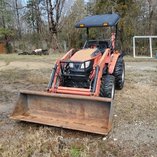 RK37 (Royal King) Tractor and Backhoe | Online Auctions | Proxibid