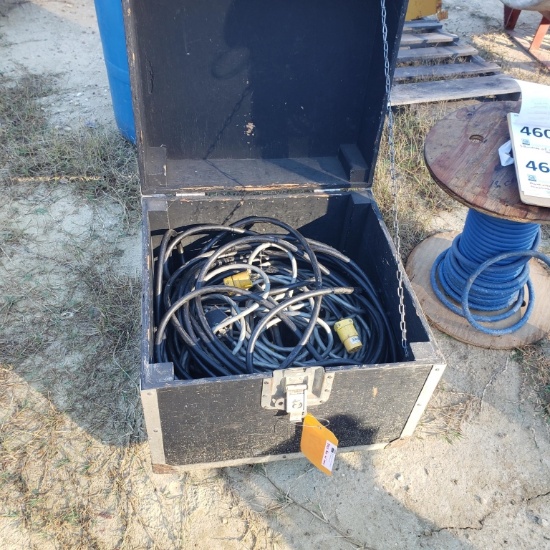 Black Box w/ Heavy Duty Drop Cords | Online Auctions | Proxibid