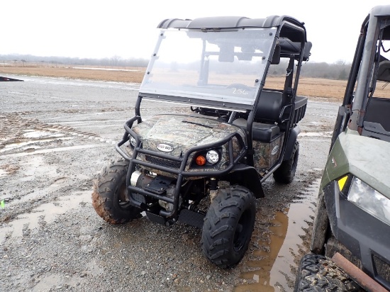 2012 BAD BOY BUGGIES AMBUSH ATV, HYBRID, GAS/ELECTRIC, DUMP BED, GUN ...