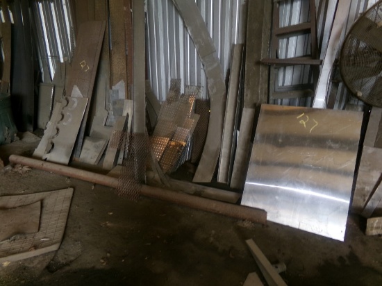 **LARGE LOT** ALL METAL SCRAP SOUTH EAST BAY/S.E. CORNER OR BUILDING #1 ...