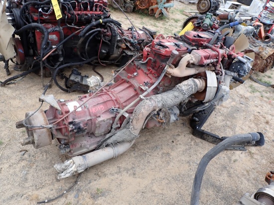 CUMMINS MOTOR WITH TRANSMISSION | Online Auctions | Proxibid