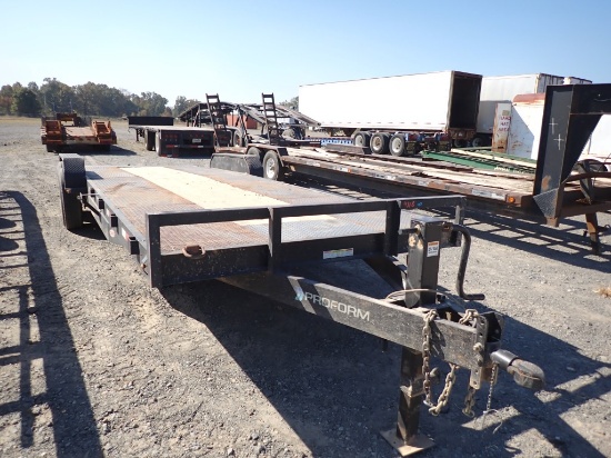 2023 PROFORM UTILITY TRAILER, 25', TANDEM AXLE, SINGLE TIRE, STOABLE ...