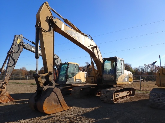 CATERPILLAR 320 C EXCAVATOR, 10,495+ hrs, CAB, AC, HEAT, 32" TRACKS, 46 ...