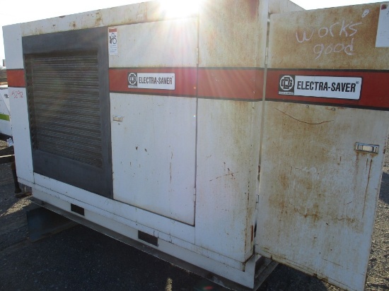 GARDNER DENVER ELECTRA SAVER GENERATOR, 100-HP S# T03532G0209R-7 C# ...