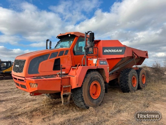 2016 DOOSAN DA40 ARTICULATED DUMP TRUCK | Heavy Construction Equipment ...