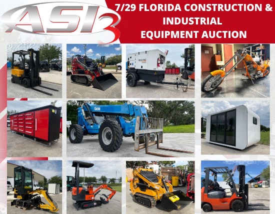 ASI3 LLC Auction Catalog - 7/29 Florida Construction & Industrial ...