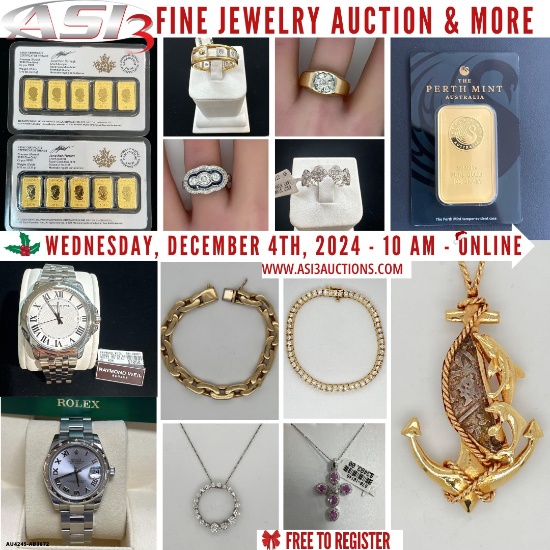 ASI3 LLC Auction Catalog - Fine Jewelry Auction & More Online Auctions ...