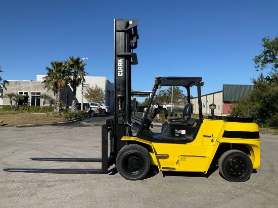 2016 CLARK FORKLIFT MODEL C75L, LP POWERED, 15,000 LB CAP. | Industrial ...