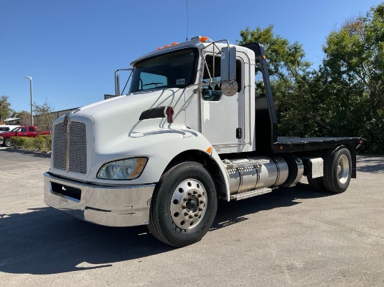 2013 KENWORTH T3 SERIES FLATBED TRUCK MODEL T270, DIESEL ,ALLISON ...