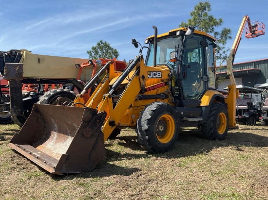 2017 JCB 3CX COMPACT BACKHOE LOADER WITH 2017 JCB 3CX COMPACT 4-IN ...