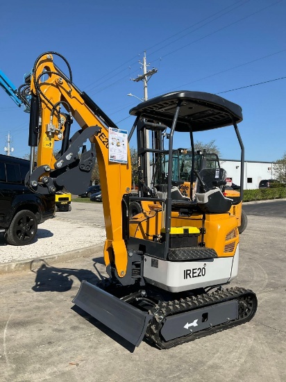 UNUSED 2025 IR MINI EXCAVATOR MODEL IRE20, KUBOTA DIESEL,RUBBER TRACKS ...