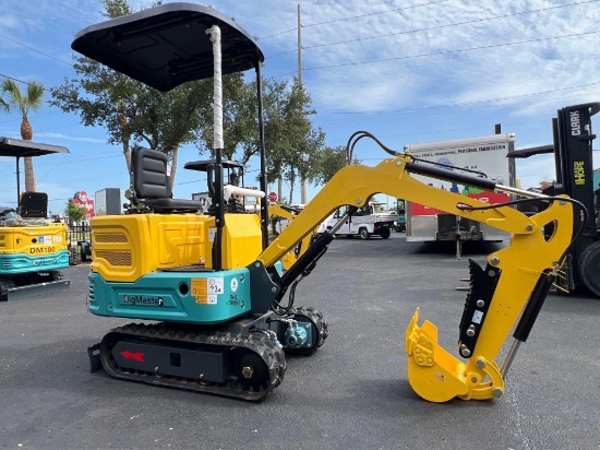 2024 UNUSED DIG MASTER DM100 EXCAVATOR, 13.5 HP ENGINE, RUBBER TRACKS ...