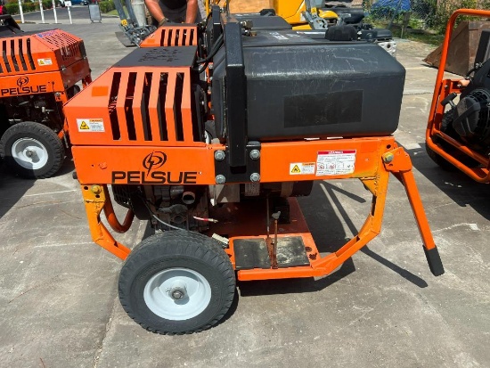 PELSUE PORTABLE GENERATOR MODEL PG55D-ATT; KOHLER DIESEL POWERED ...