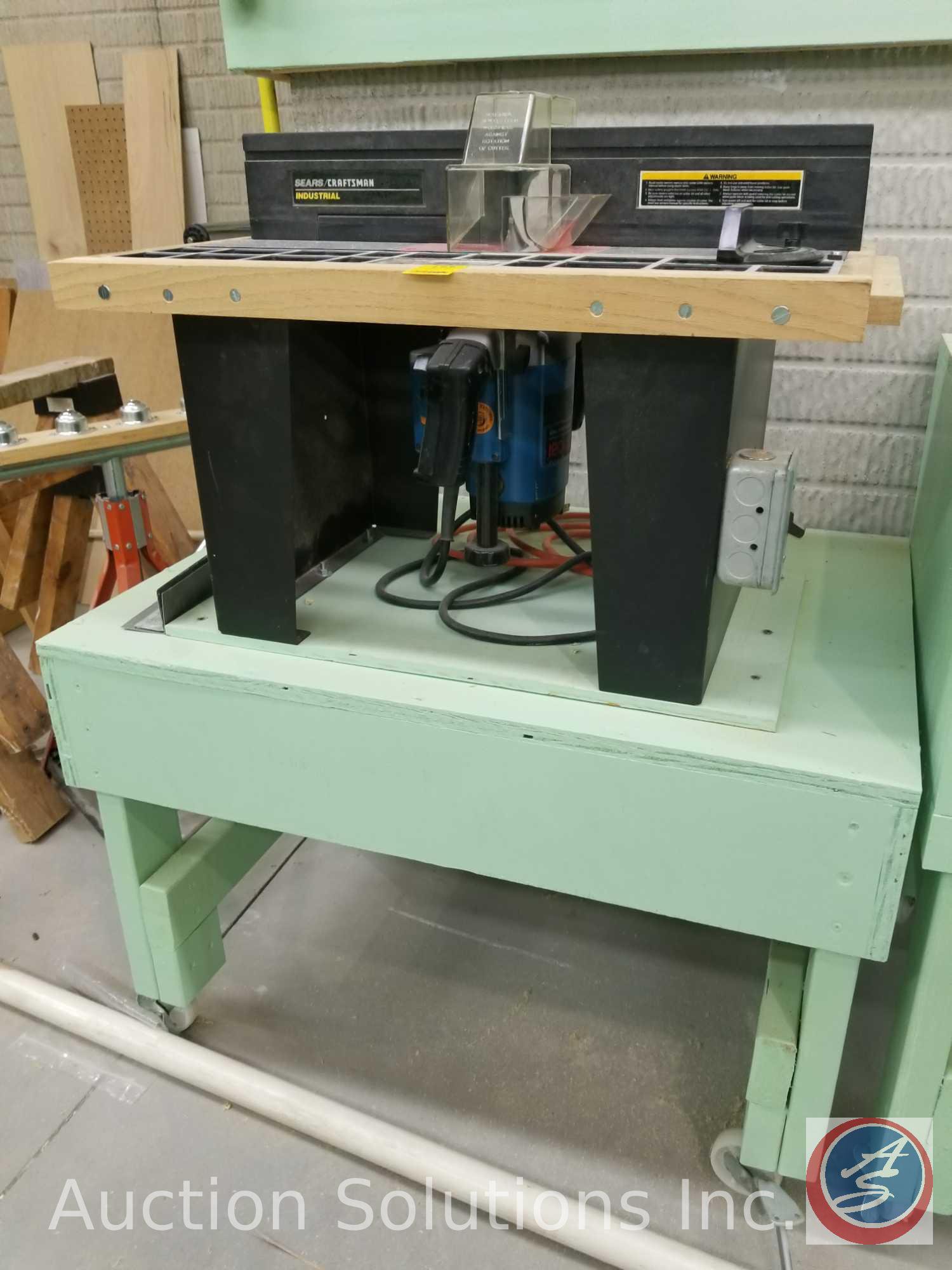 Sears Craftsman Industrial Router table model | Proxibid