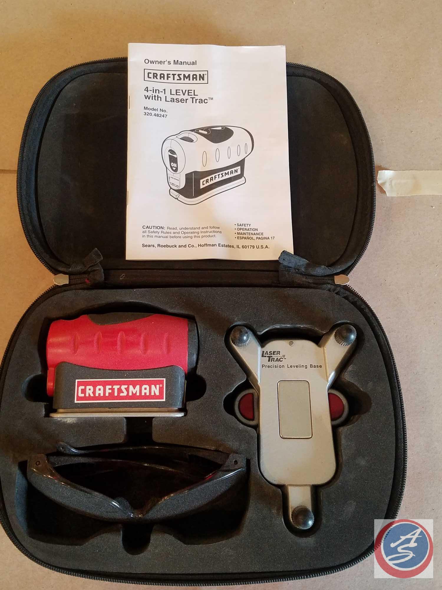 Craftsman Laser Trac Level Manual
