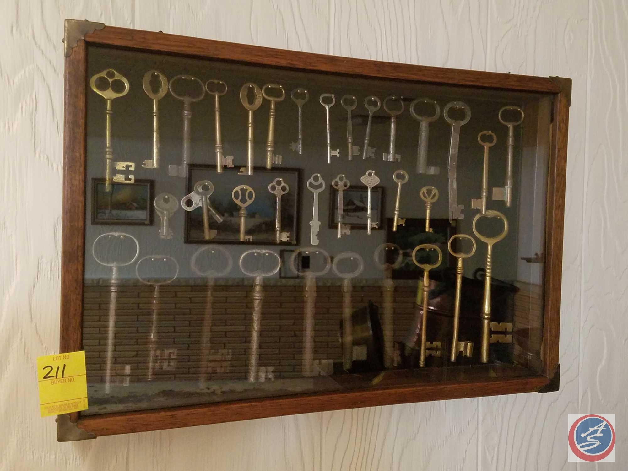 Displaying Antique Keys