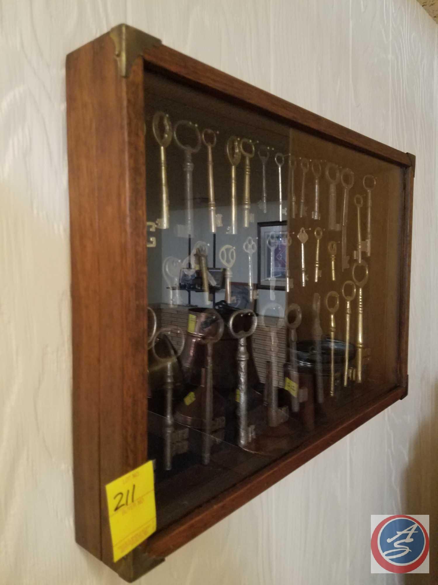 Displaying Antique Keys