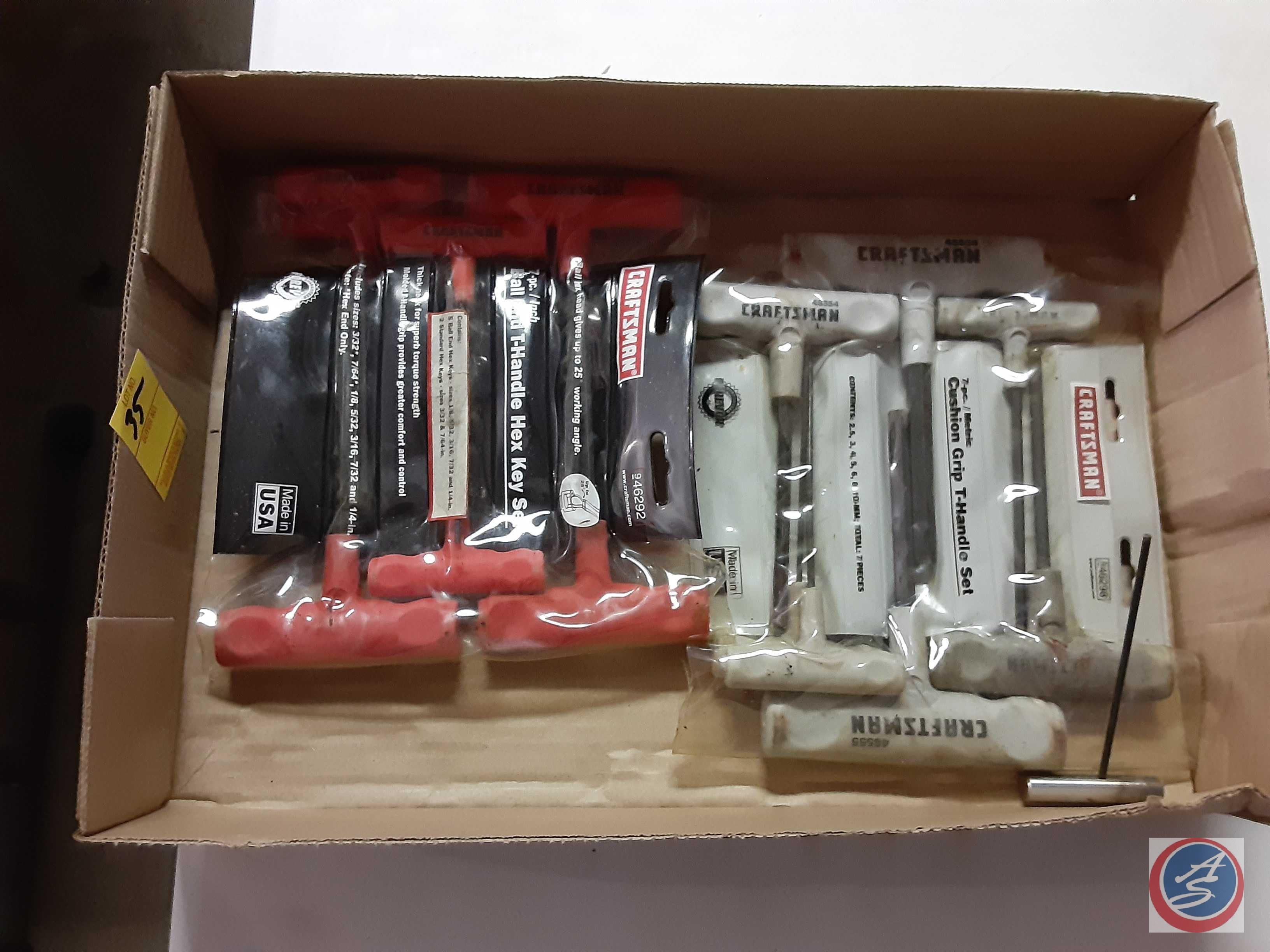 Craftsman 7-piece metric cushion grip T handle | Proxibid