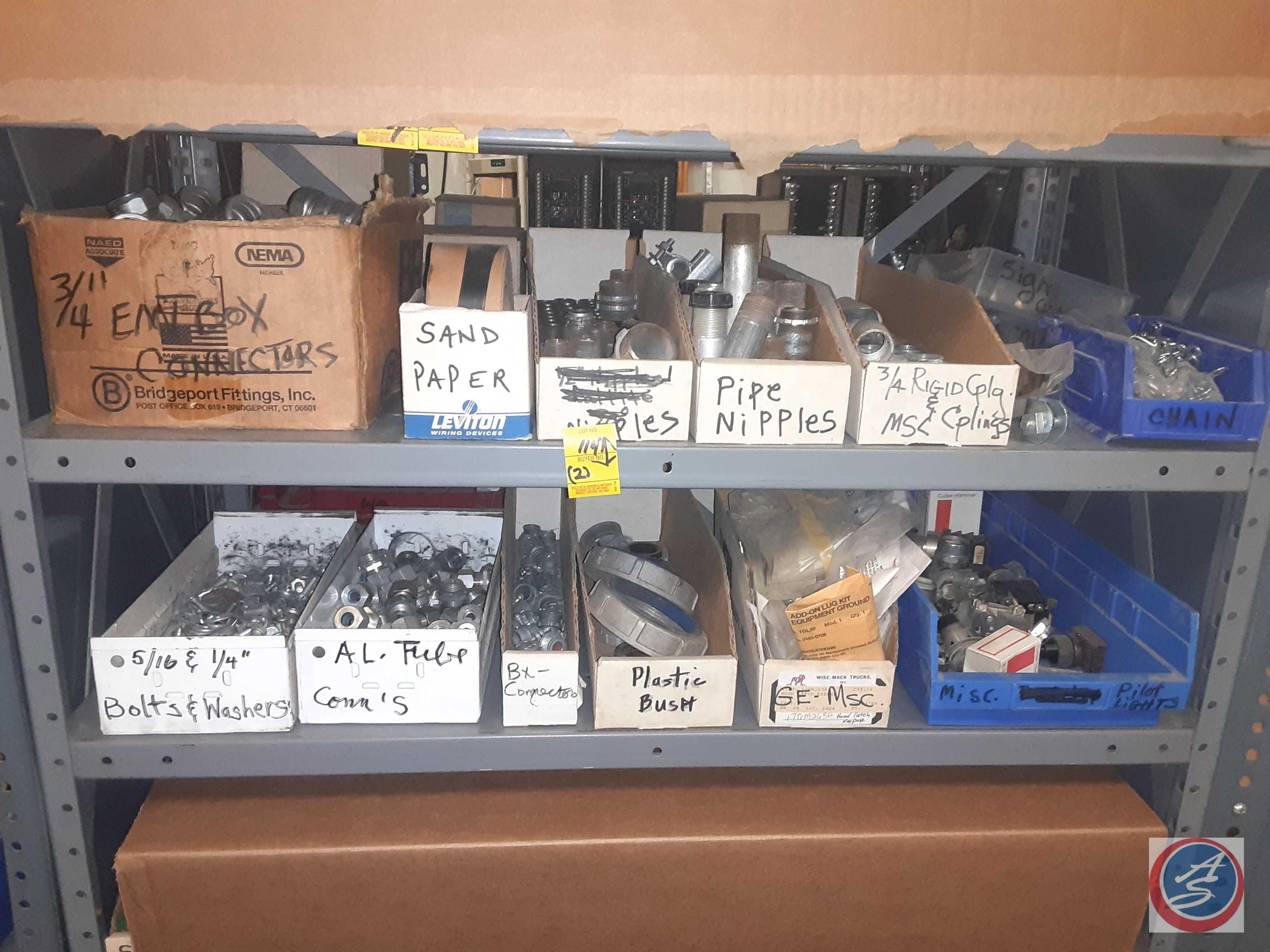 Miscellaneous electrical parts including EMT box | Proxibid