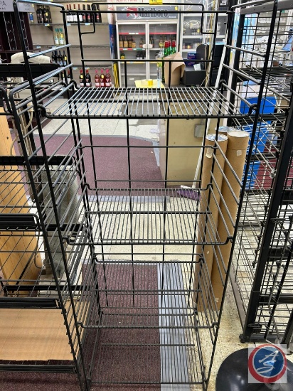 4 shelf wire rack 53 x 18 1/2 x 14 | Industrial Machinery & Equipment ...